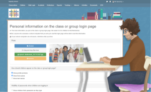 Child Login Set Up - Tapestry